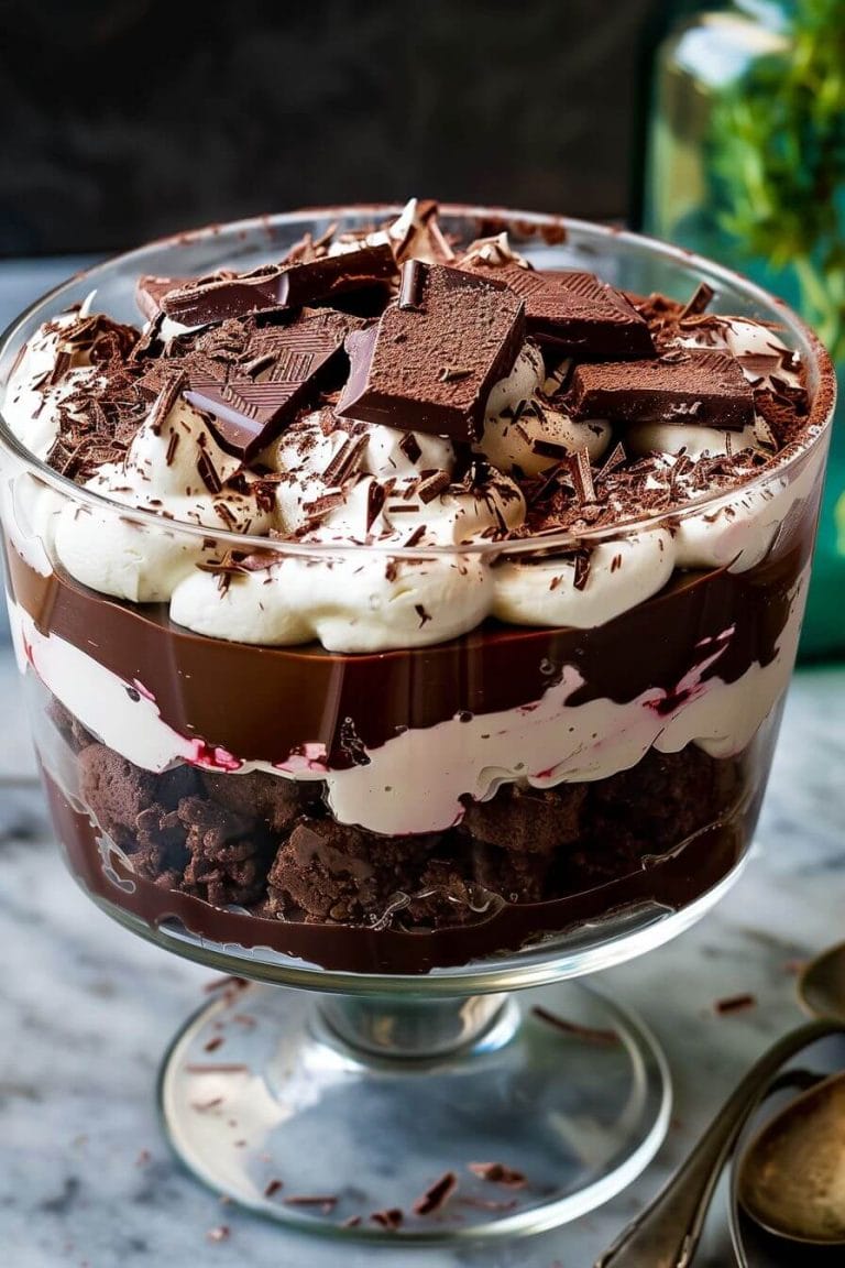 CHOCOLATE TRIFLE – Recipecs