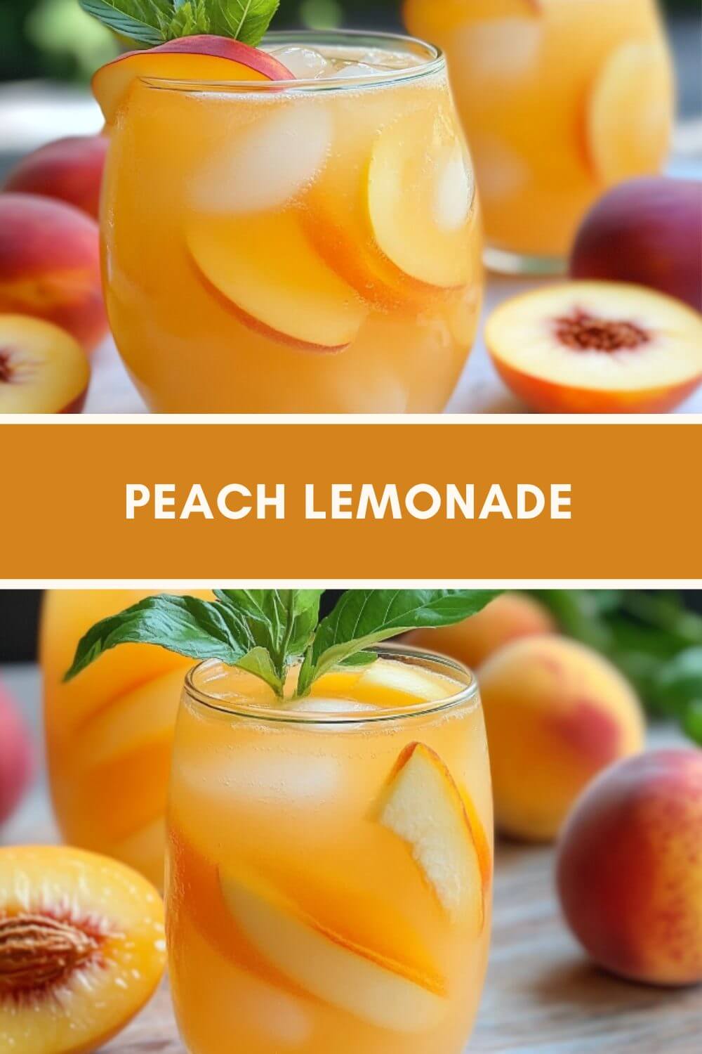 PEACH LEMONADE – Recipecs