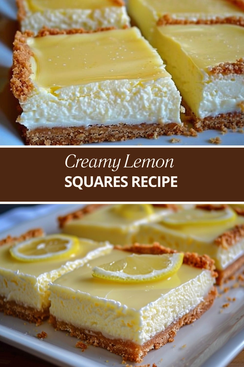 Creamy Lemon Squares Recipe – Recipecs