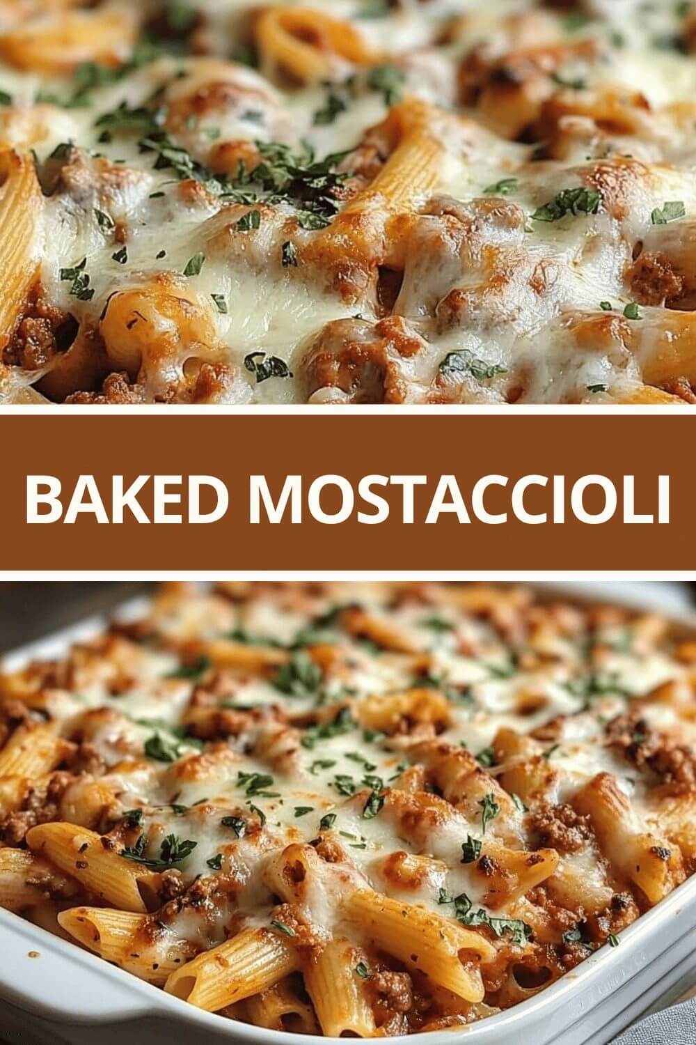 Baked Mostaccioli – Recipecs