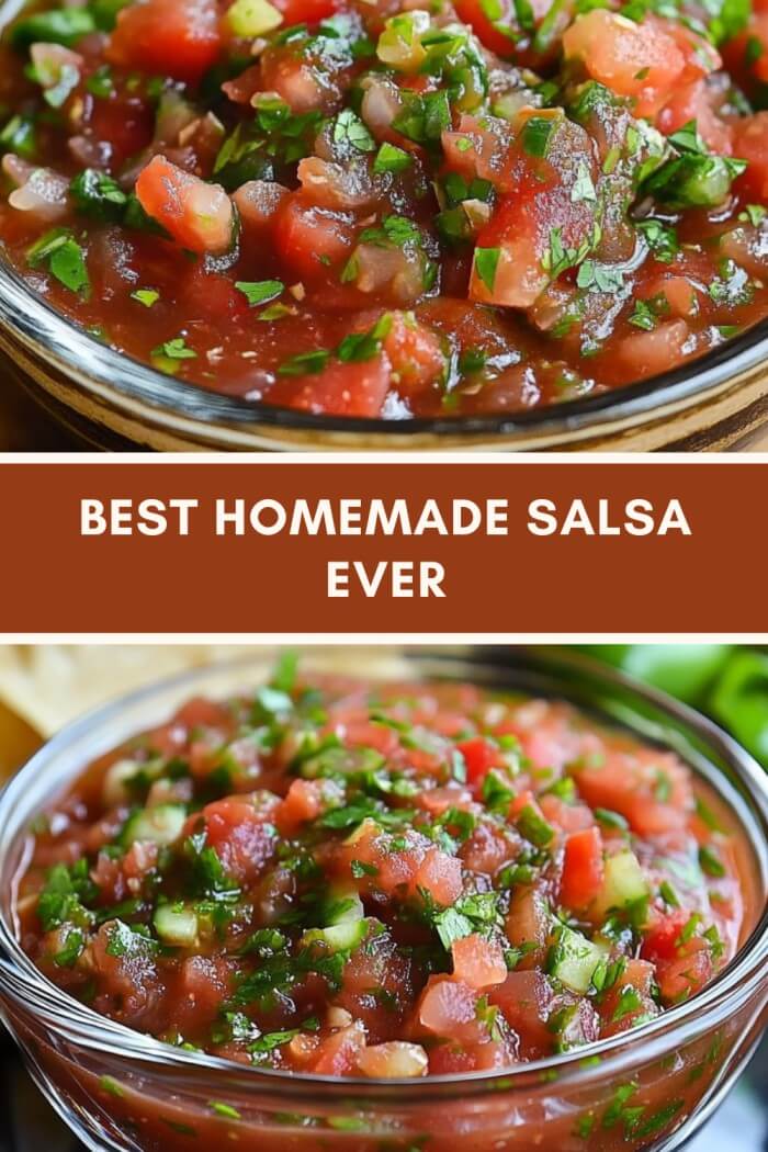 BEST HOMEMADE SALSA EVER – Recipecs