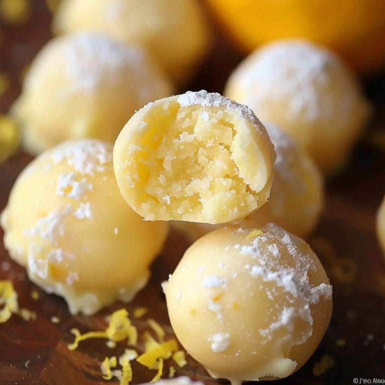 Lemon Truffles Recipe – Recipecs
