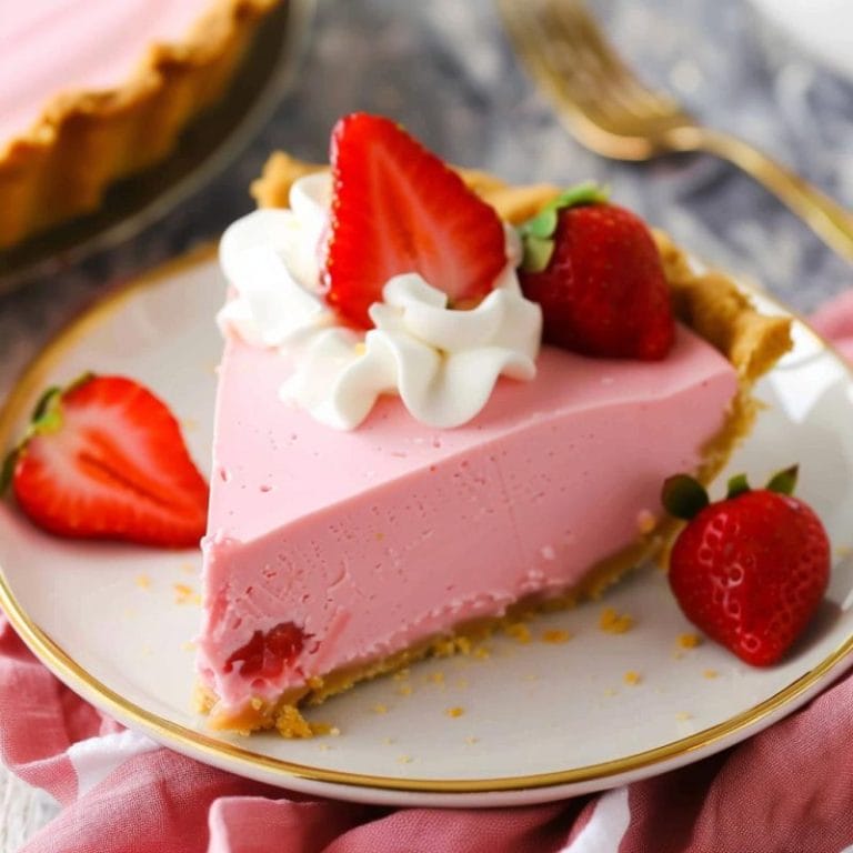 No-Bake Strawberry Jello Pie – Recipecs
