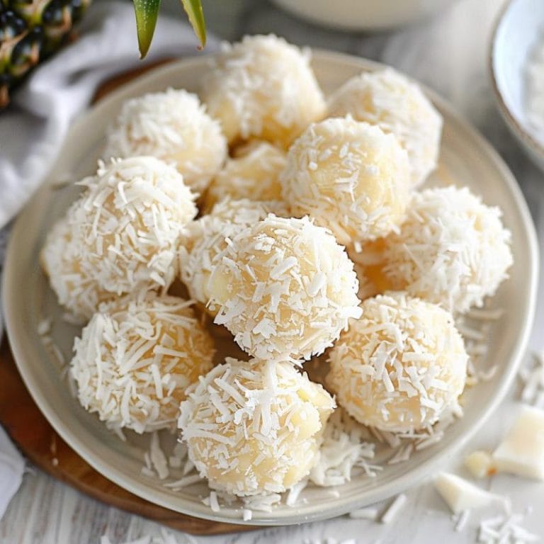 PINEAPPLE COCONUT SNOWBALLS – Recipecs