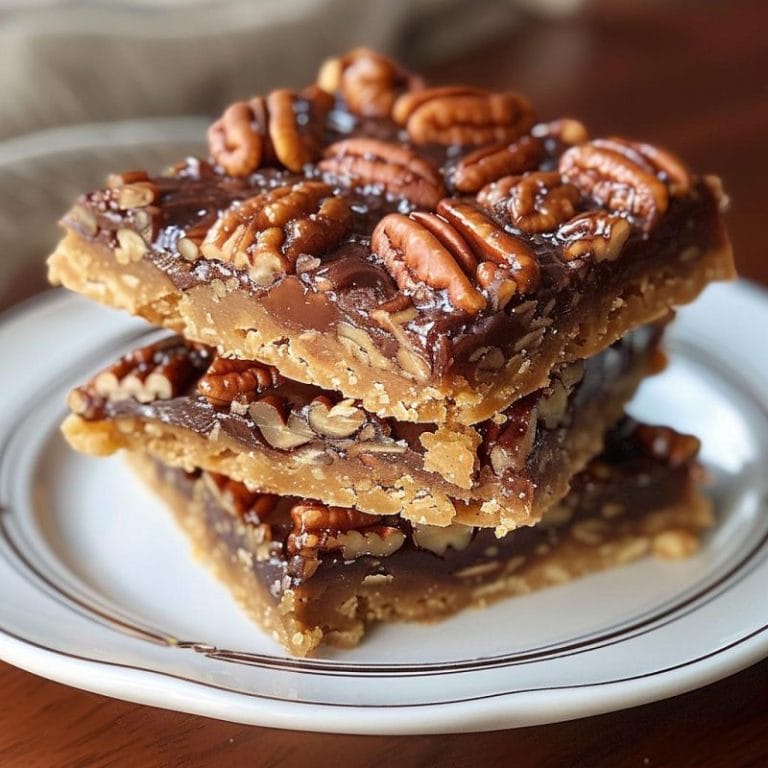 Pecan Turtle Bars Recipe – Recipecs
