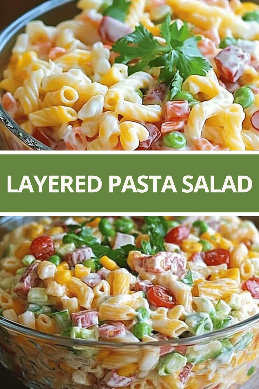 Layered Pasta Salad – Recipecs
