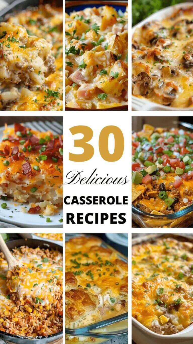 30 Wonderful and Delicious Casserole Recipes – Recipecs
