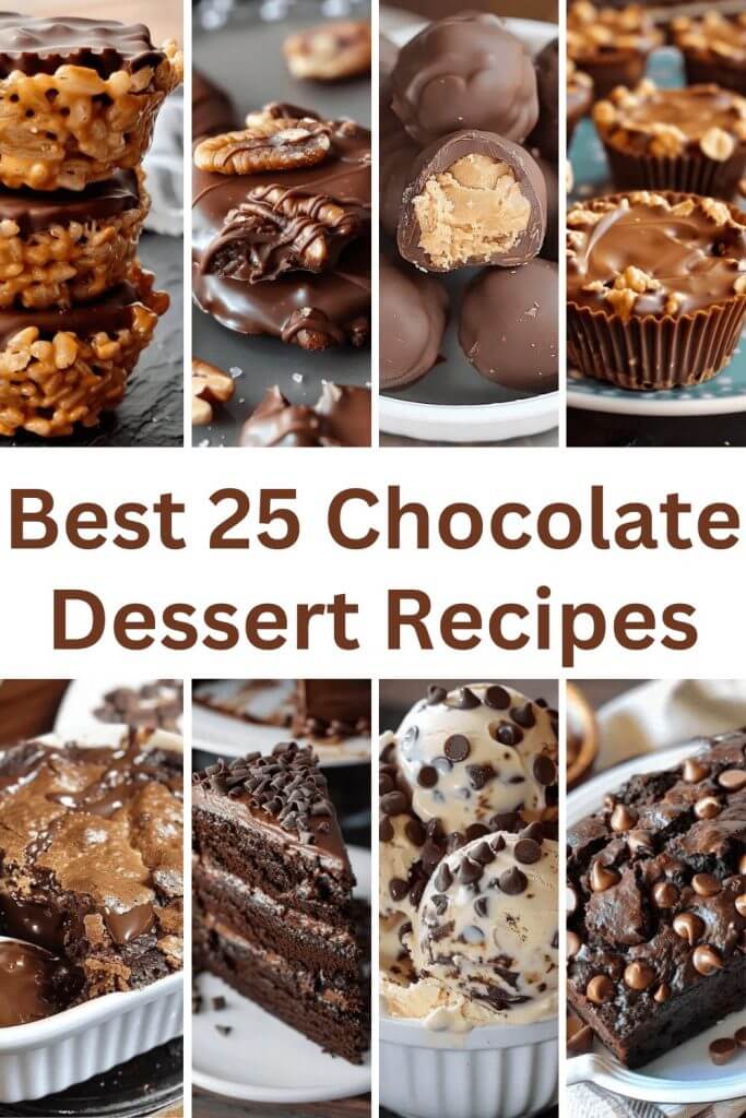 Our Best 25 Chocolate Dessert Recipes – Recipecs