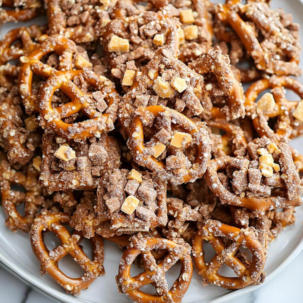 Butter Toffee Pretzels – Recipecs