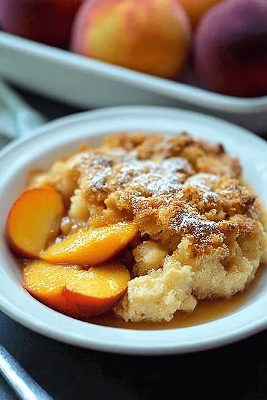 Bisquick Peach Cobbler – Recipecs
