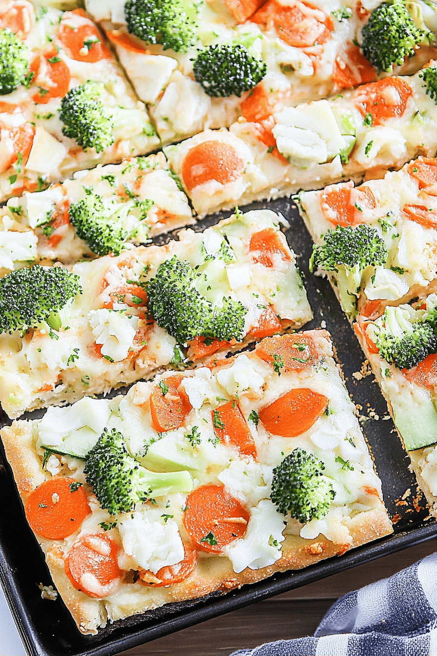 Cold Veggie Pizza – Recipecs