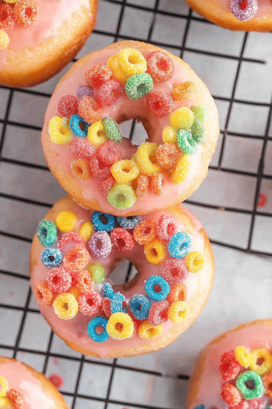Fruit Loop Donuts – Recipecs