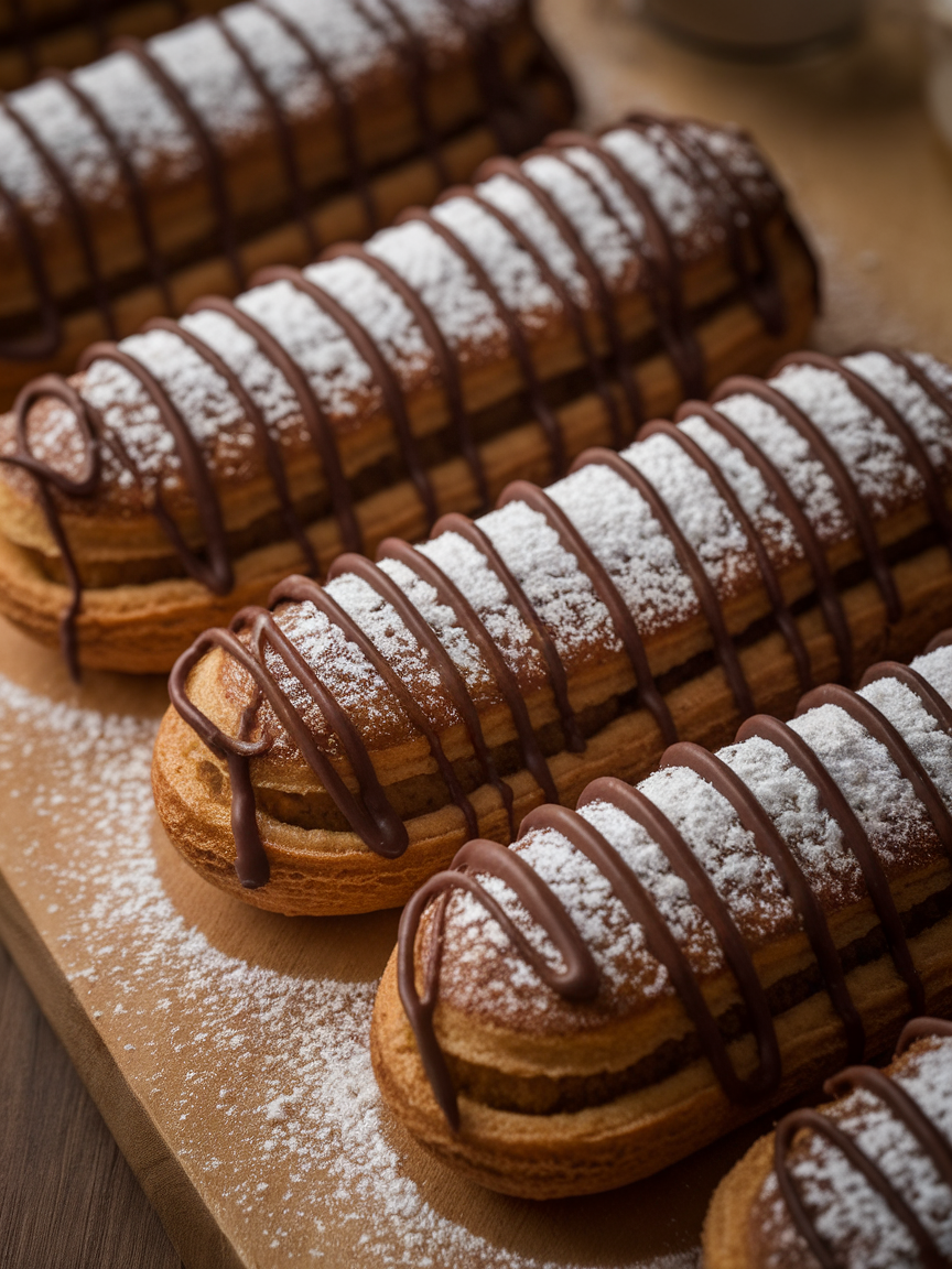 Homemade Eclairs – Recipecs