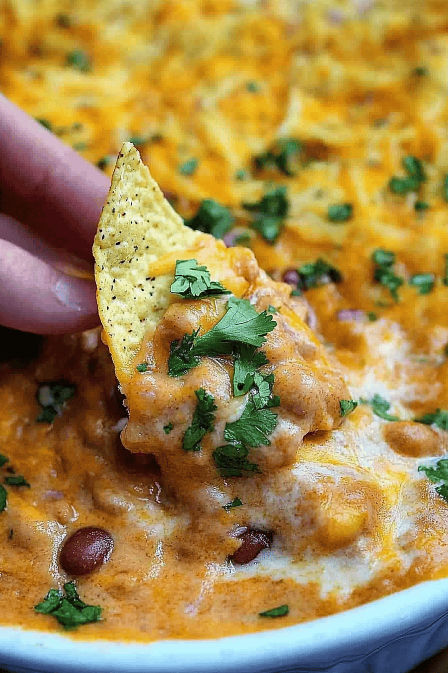 Refried Bean Dip – Recipecs