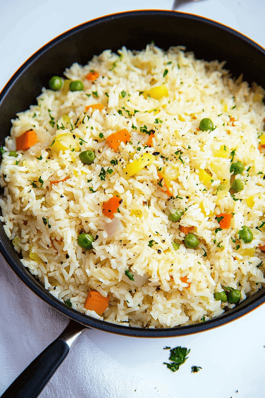 Rice With Vegetables – Recipecs