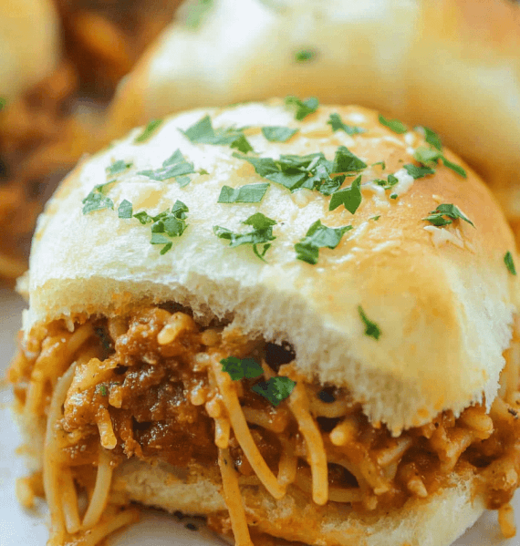 Spaghetti Sandwich – Recipecs
