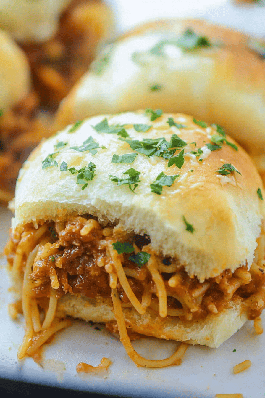 Spaghetti Sandwich – Recipecs