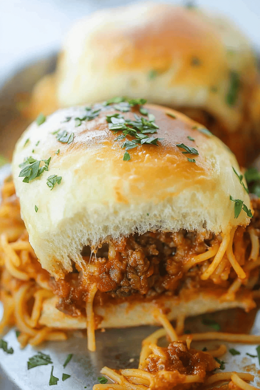 Spaghetti Sandwich – Recipecs