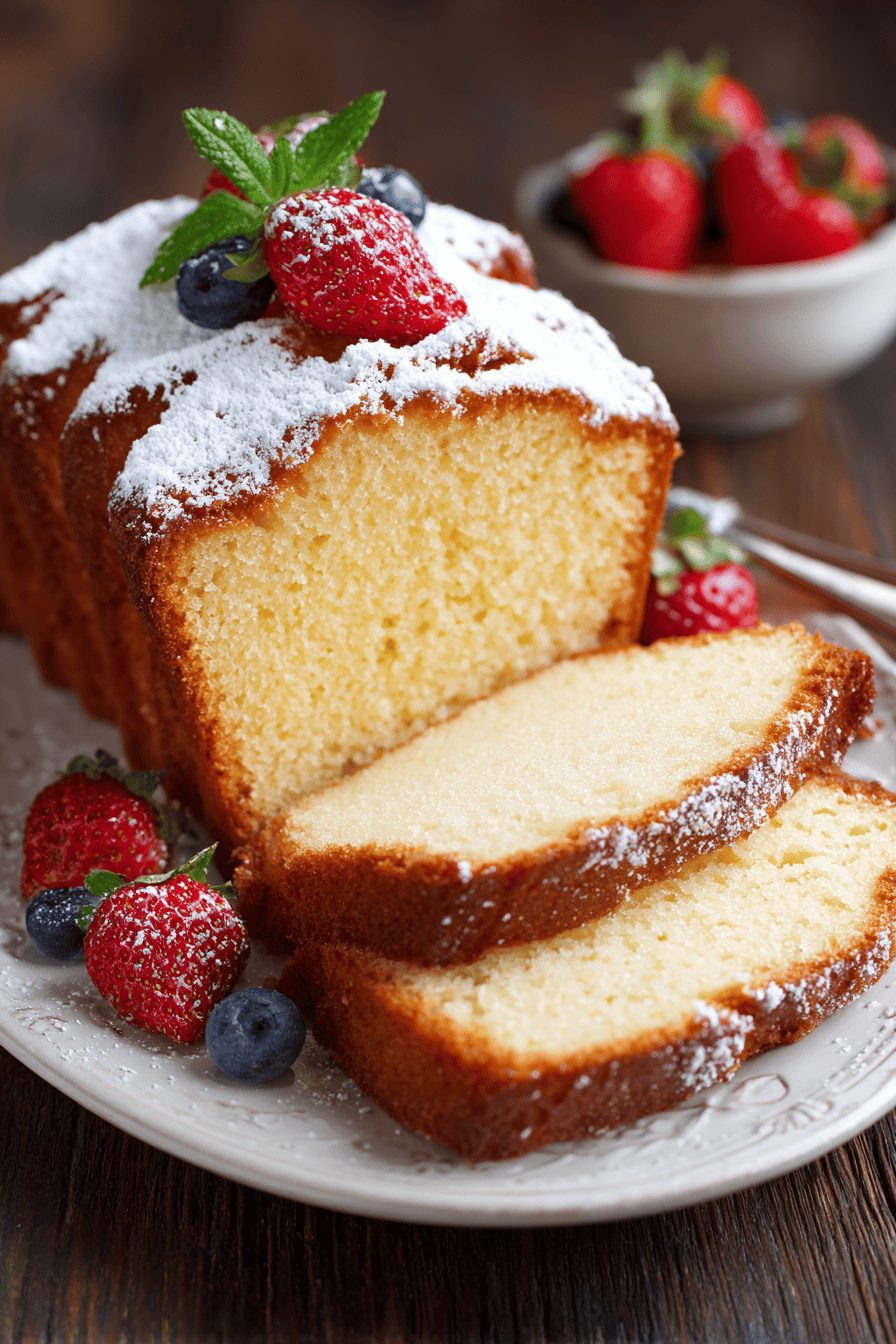 Pound Cake Recipe – Recipecs