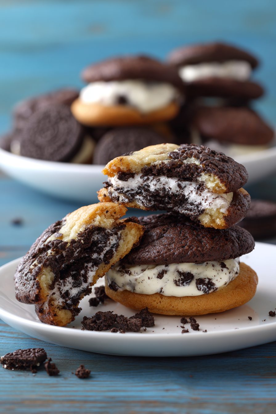 Oreo Stuffed Cookies Recipe – Recipecs