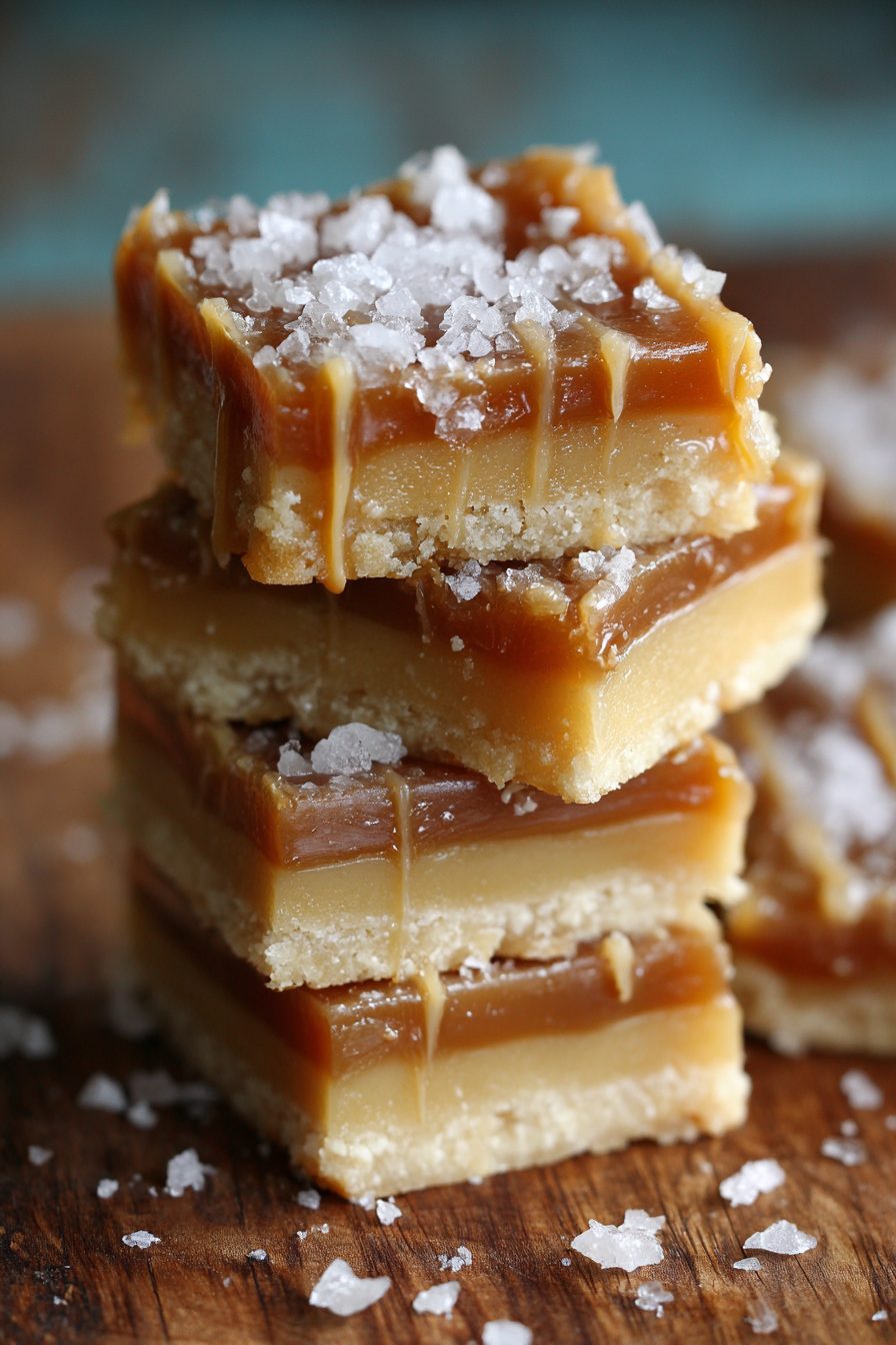 Salted Caramel Butter Bars Recipe – Recipecs